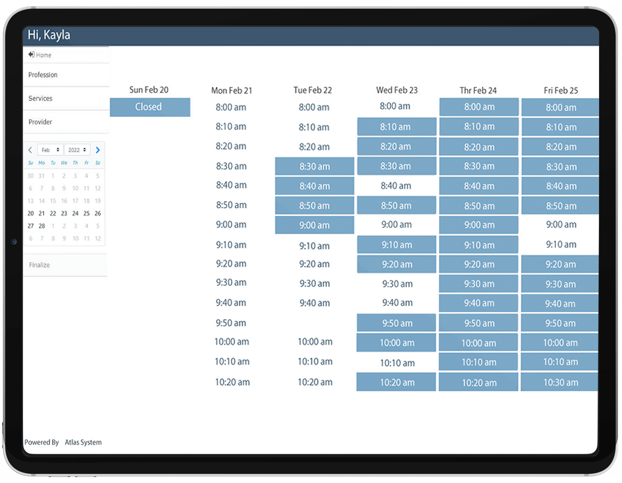 Chiropractic Online Booking Software, Chiropractic Scheduling Software ...